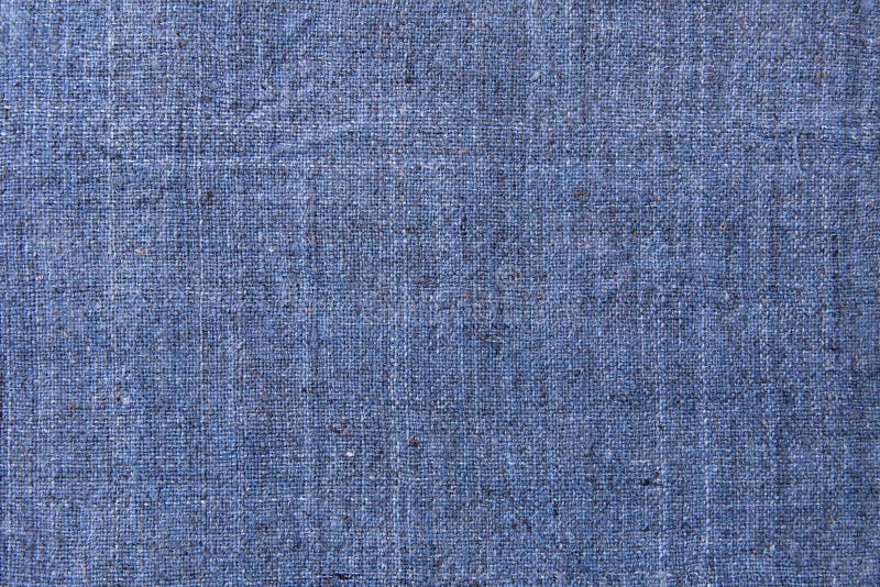 Texture of Rough Linen Fabric in Dirty Blue Color Stock Photo - Image ...