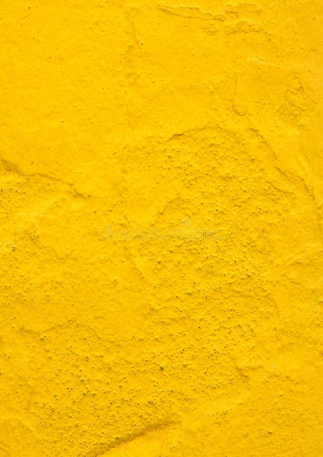 Texture of a Rough Yellow Wall Stock Image - Image of background ...
