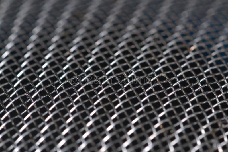 Metal sieve stock image. Image of pattern, wallpaper - 220858393