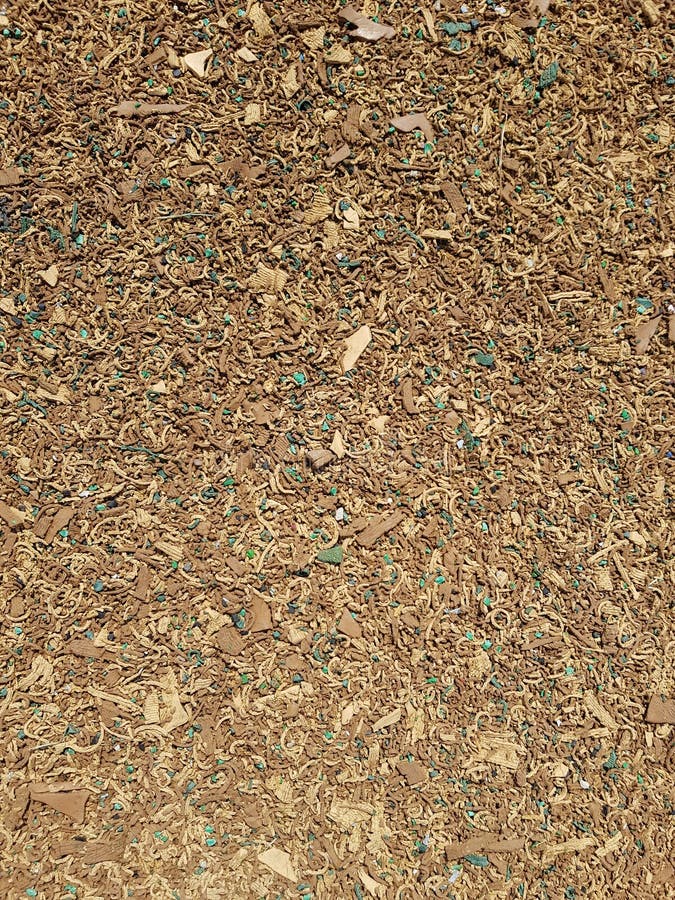 Texture of Rubber Surface with Wooden Look Used in Playgrounds Stock ...