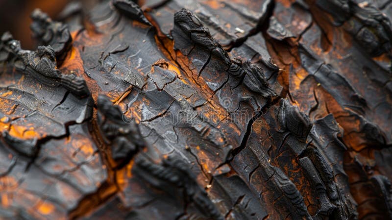 The Texture of a Rubber Tubing is Highlighted in a Macro Shot with ...
