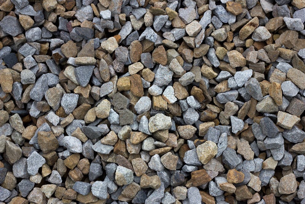 Texture of Rubble Close-up. Large Crushed Stone. Stock Photo - Image of ...