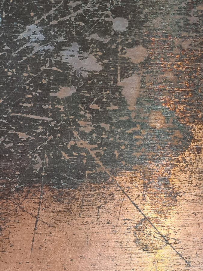 Texture of Ruined Copper Surface Stock Image - Image of nicks, brick ...