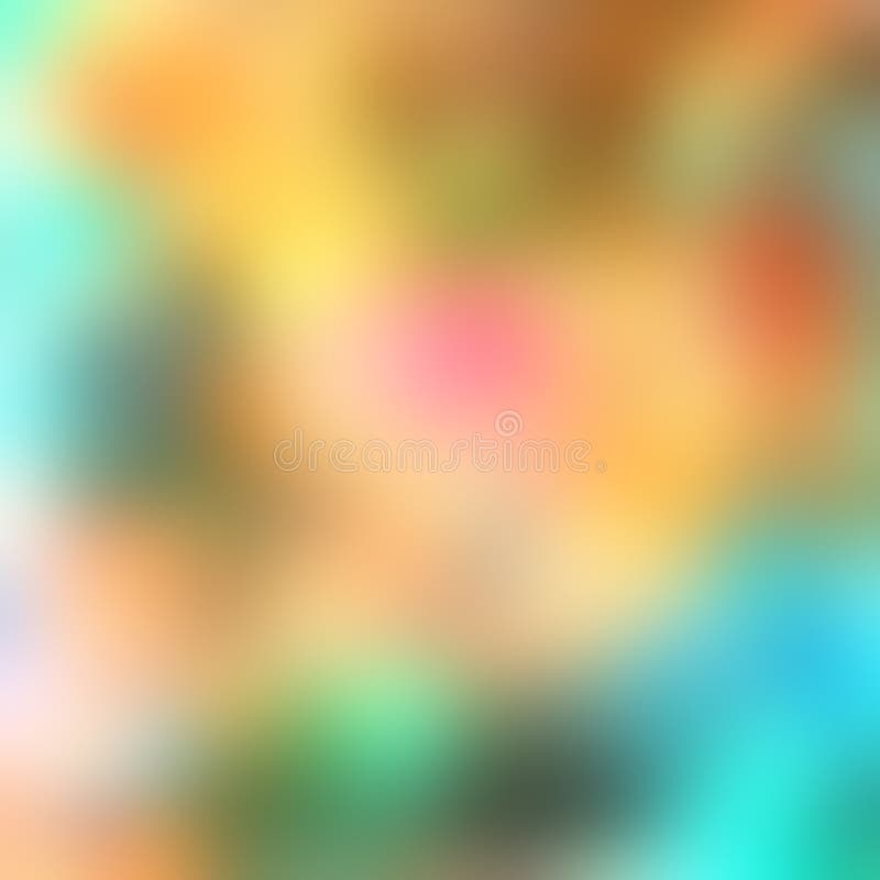 Multicolour Blurred Background. a Gradient Colour Texture Bokeh Stock ...