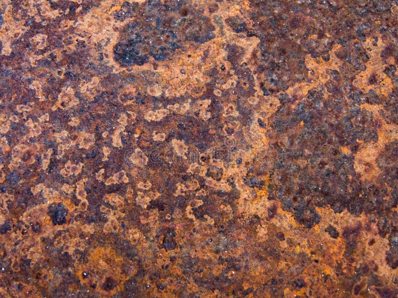 Texture Rust on Metal. Background Stock Image - Image of abstract ...
