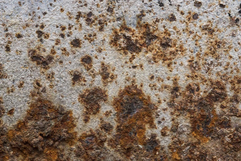 Texture: Rust Pitted, Corroded, Galvanised Steel Surface. 8 Stock Image ...