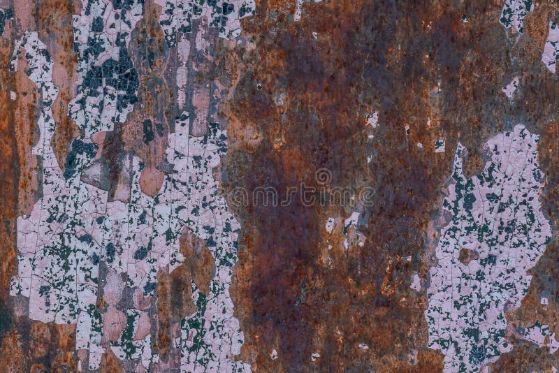 Texture of Rusty Iron with Corrosion on the Surface Stock Image - Image ...