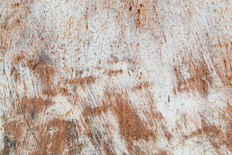 Texture of Rusty Iron, Cracked Paint on an Old Metallic Surface, Sheet ...