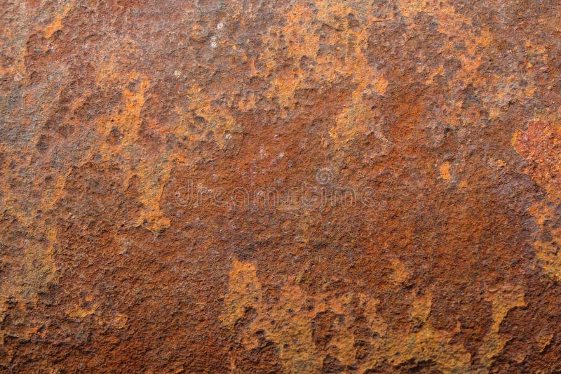 The Texture of Rusty Iron with a Golden Brown Color Stock Image - Image ...