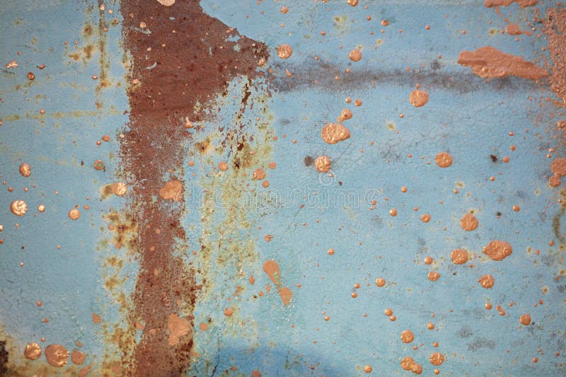 The Texture of a Rusty Iron Surface Stock Image - Image of damaged ...