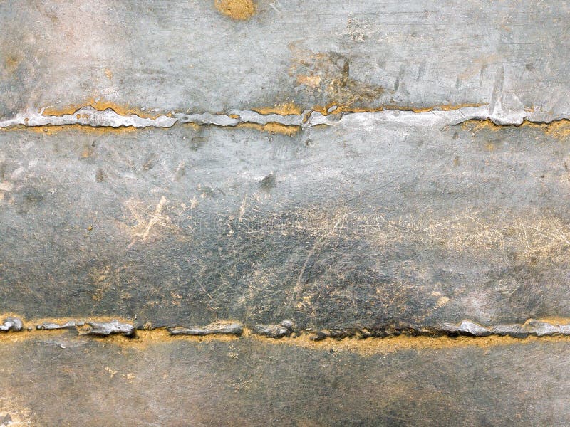 Texture of Rusty Iron with Welded Seams Stock Image - Image of corroded ...
