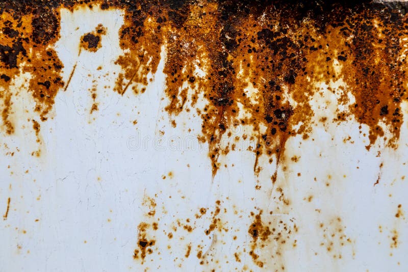 Close Up of Weathered and Rusted Metal Panel Stock Photo - Image of ...