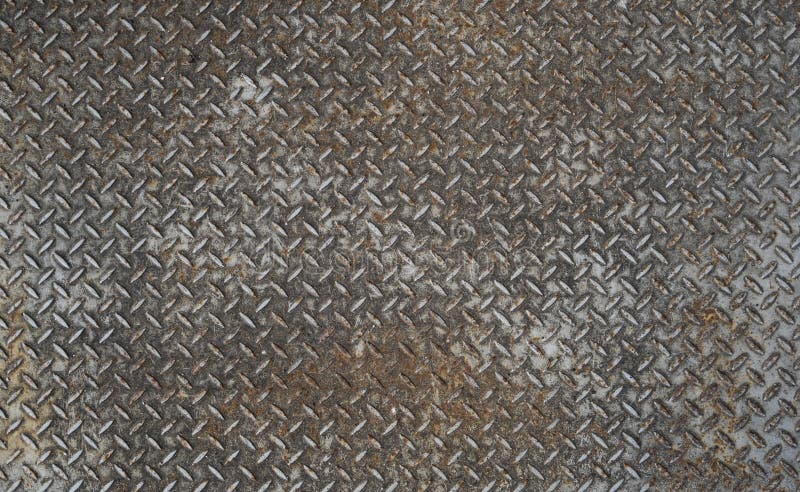 Texture of Rusty Metal Plate of the Floor. Stock Photo - Image of ...