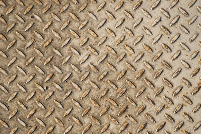 Texture of Rusty Metal Plate of the Floor. Stock Photo - Image of steel ...