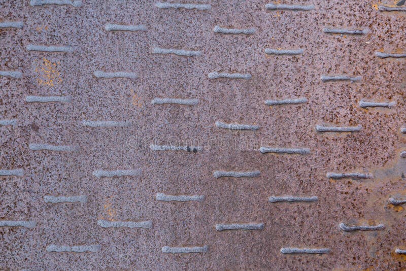 Texture of Old Rusty Metal Plate Surface Stock Photo - Image of rough ...