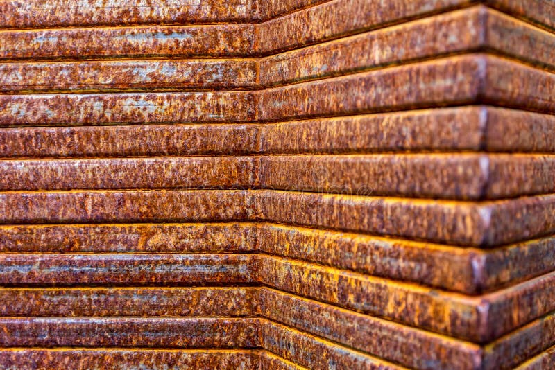 Texture of Rusty Metal Plates Stock Image - Image of metallic ...