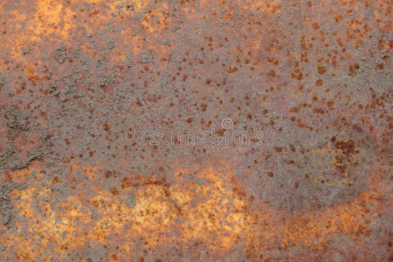 The Texture of a Rusty Metal Surface Covered with Dirt and Multicolored ...