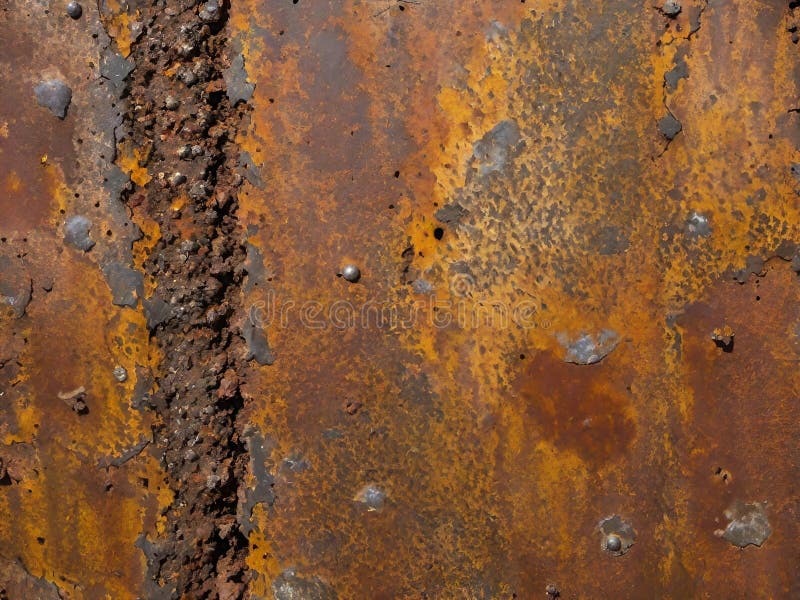 Texture of rusty old metal stock illustration. Illustration of textured ...