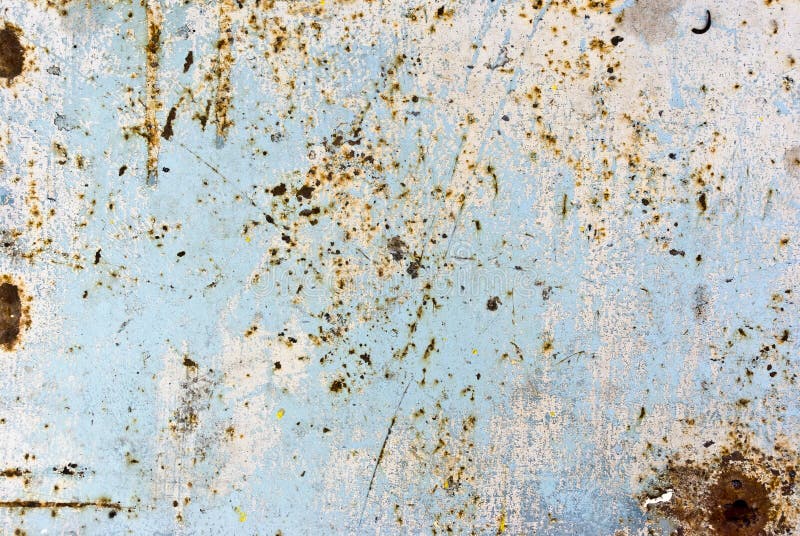 Texture of Rusty Painted Metal Stock Illustration - Illustration of ...
