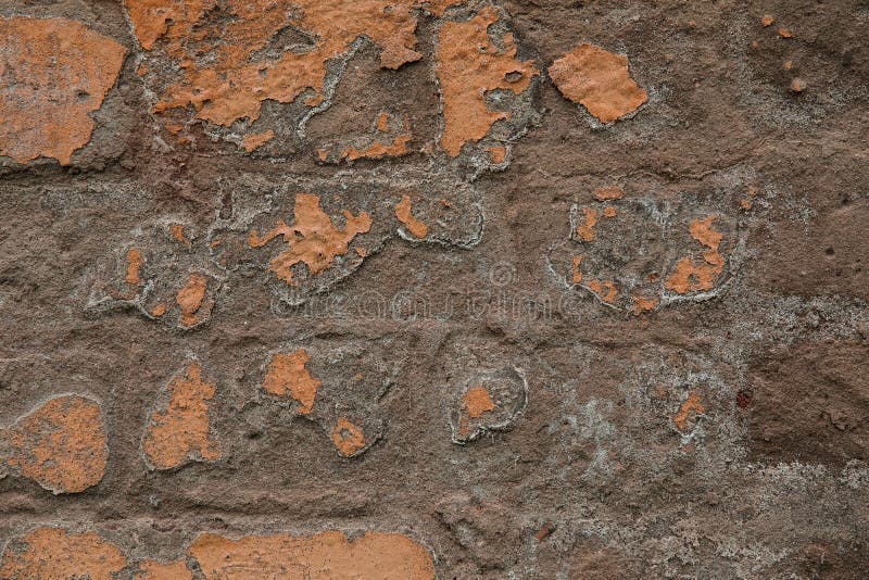 Texture of Rusty Red Brick Wall for Background Stock Photo - Image of ...