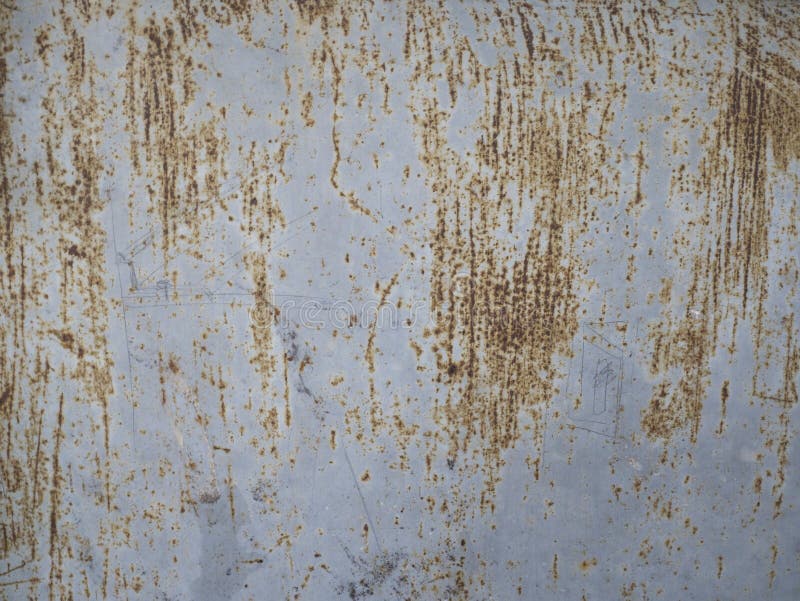 Texture of Rusty Scratch on the Grey Steel Wall Stock Photo - Image of ...