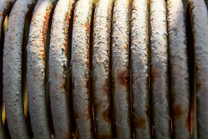 Texture of rusty spring stock photo. Image of metallic - 132386604