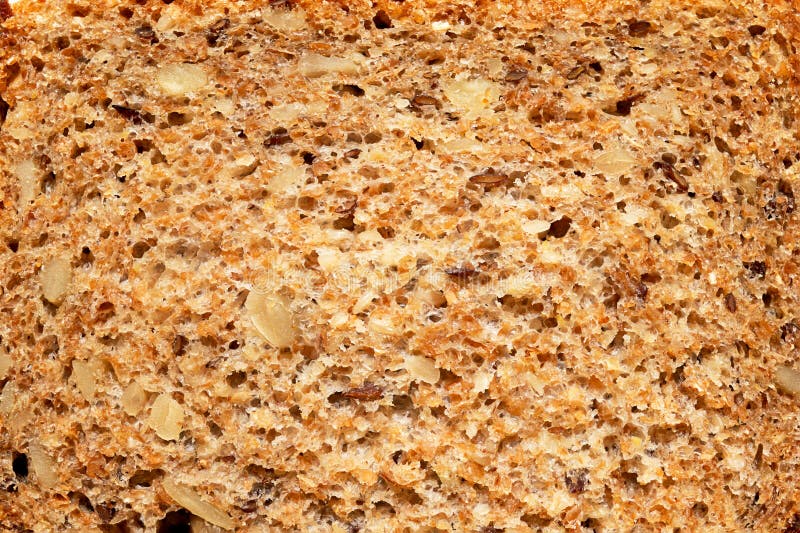 Texture of Rye Bread Closeup Stock Photo - Image of closeup, tasty ...