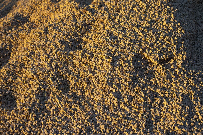Texture of Sand in Light. Small Material Stock Photo - Image of wild ...