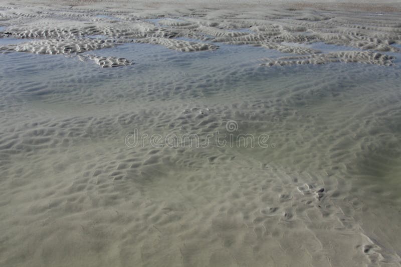 Sand relief on a beach stock photo. Image of ripple - 108036716