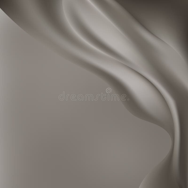 Texture of the Satin Fabric with Folds. Vector Illustration. Eps 10 ...