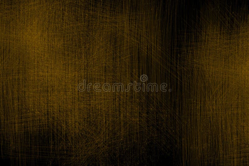 Texture Scratch on Black Wallpaper with Gold Color Stock Illustration ...