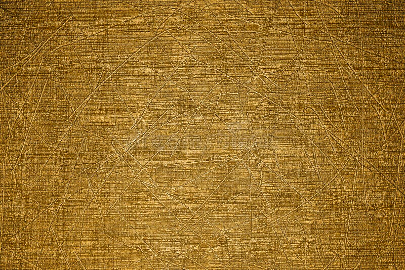 The Texture of the Scratch on the Golden Surface Stock Photo - Image of ...