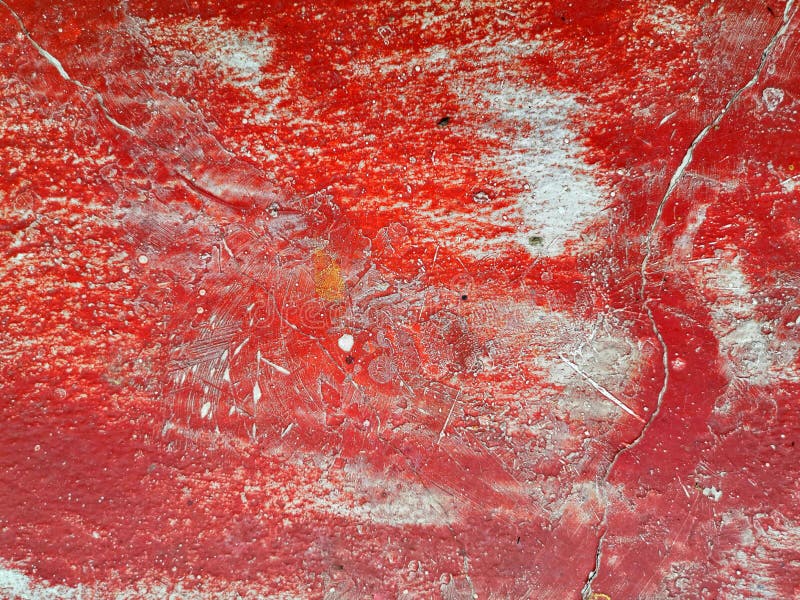 Texture Scratch of the Red Cement Wall. Stock Image - Image of cuisine ...