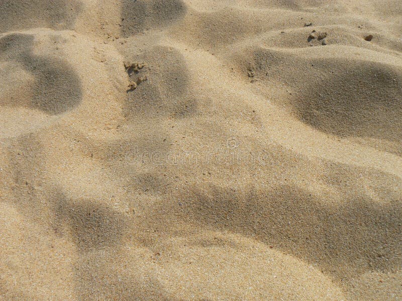 Close-up of Sea Sand at the Beach Stock Photo - Image of abstract, heat ...