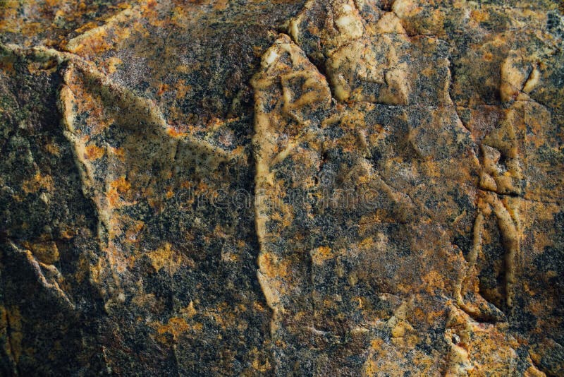 Texture of Sea Stone with Rust. Stock Photo - Image of archeology ...