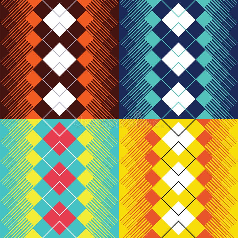 Texture Seamless Diagonal Pattern Stock Vector - Illustration of retro ...