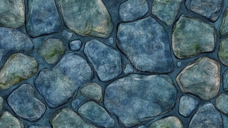 Texture of a Seamless Stone Wall, Texture of a Seamless Stone Wall ...