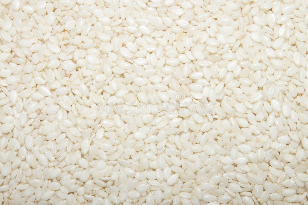 The Texture of Sesame Seeds Stock Photo - Image of isolated, oriental ...