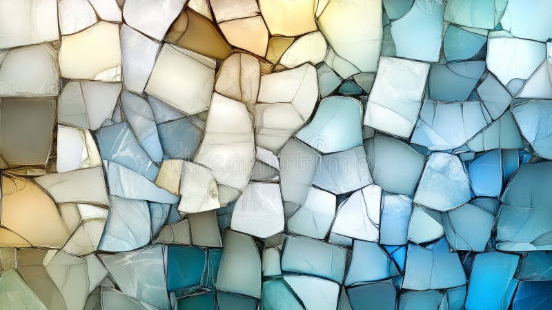 This Texture Set Features Broken and Cracked Glass Patterns. Stock ...