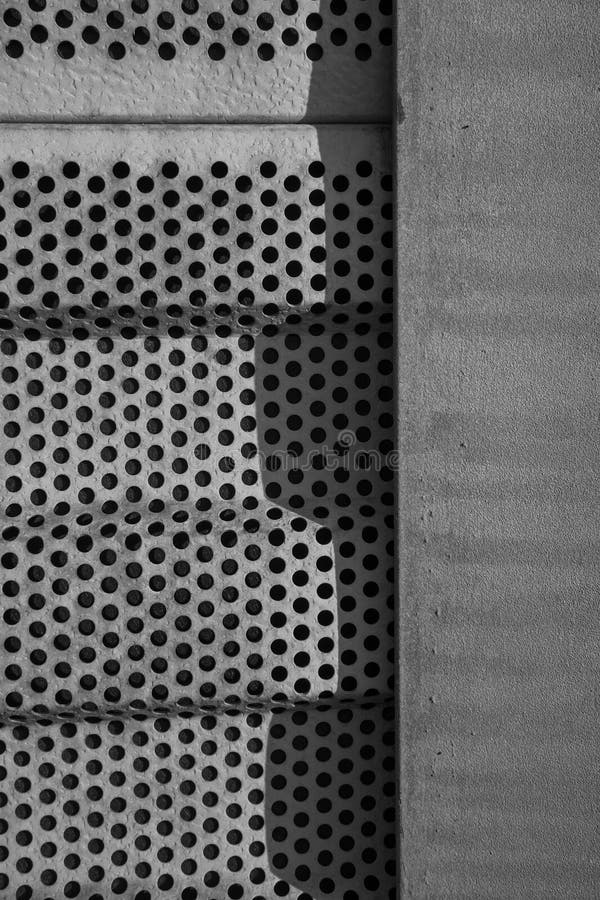 Texture and Shadow Contrast in a Modern Architectural Design Featuring ...