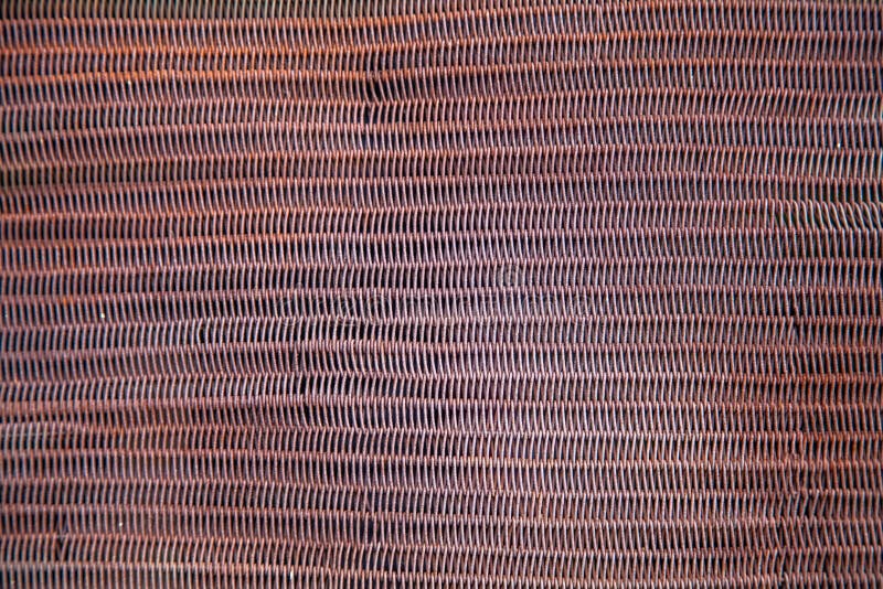 The Texture of a Shallow Old Rusty Metal Mesh Stock Image - Image of ...
