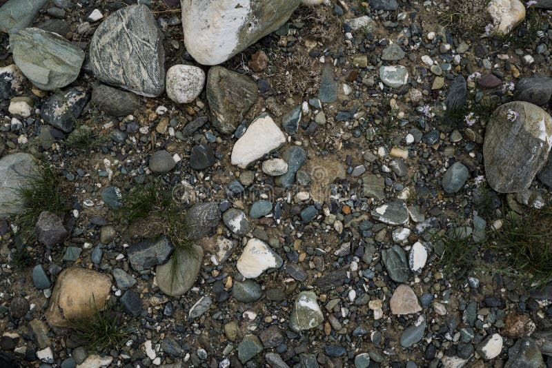 The Texture of a Shallow River Stone Stock Photo - Image of ground ...