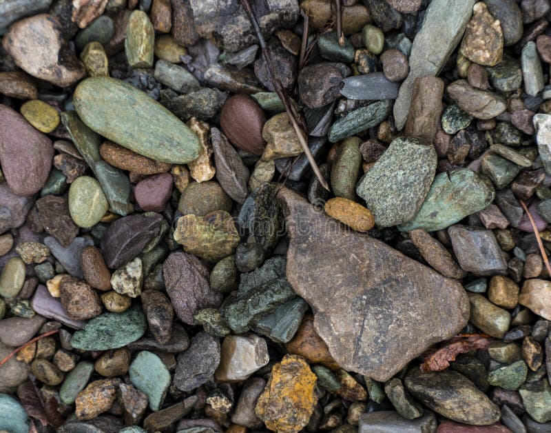 The Texture of a Shallow River Stone Stock Photo - Image of rough ...