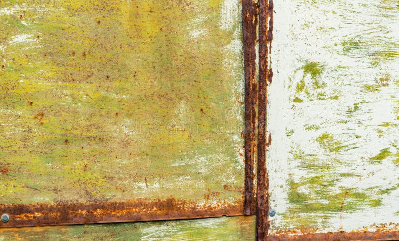 Texture - Sheets of Rust-colored Metal Stock Image - Image of leaves ...