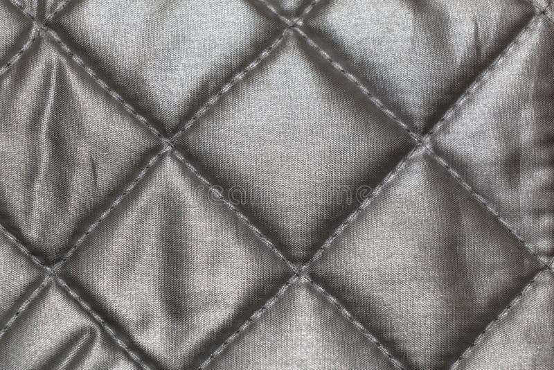 The Texture of Shiny Fabric Stitched Squares Stock Image - Image of ...
