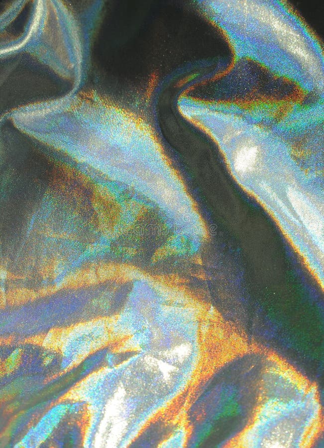 Texture of Silver Holographic Stock Photo - Image of blue, cloth: 219541374