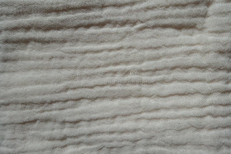 Texture of White Cotton Muslin Fabric Stock Photo - Image of classic ...