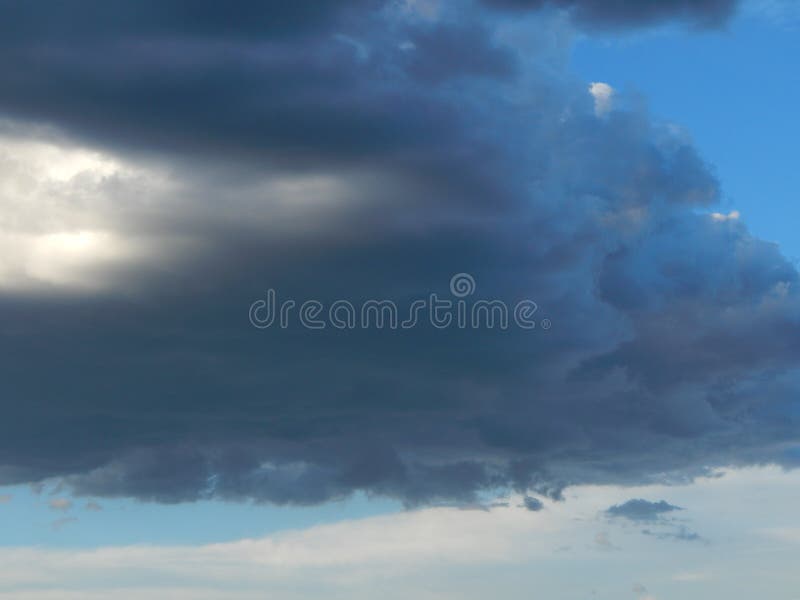 Texture of Sky with Clouds, Cloudy Weather Stock Image - Image of ...