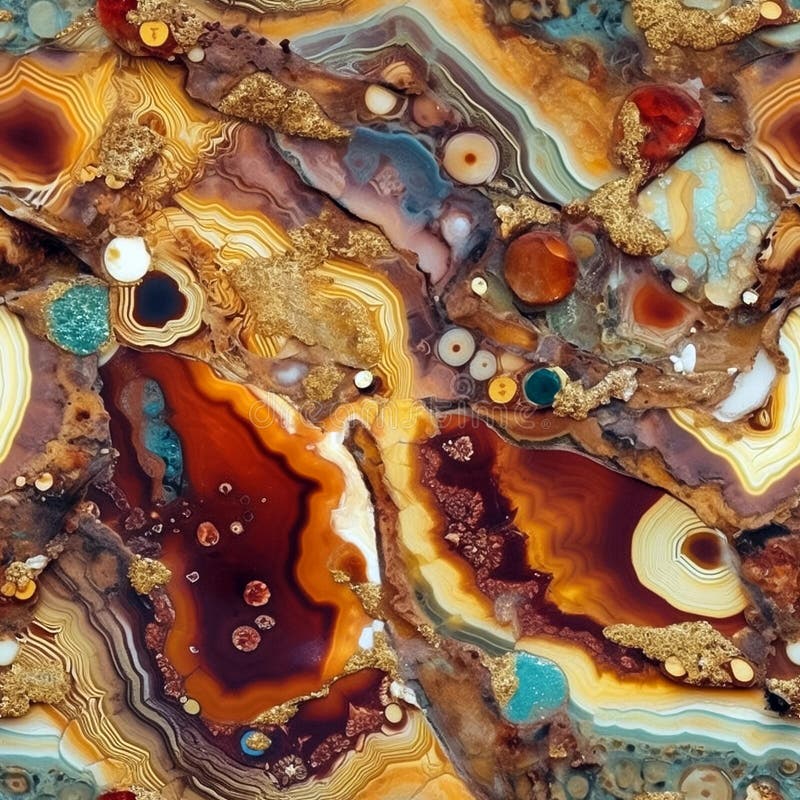 Texture Slab of Agate, Repetition Background, Seamless Pattern Stock ...