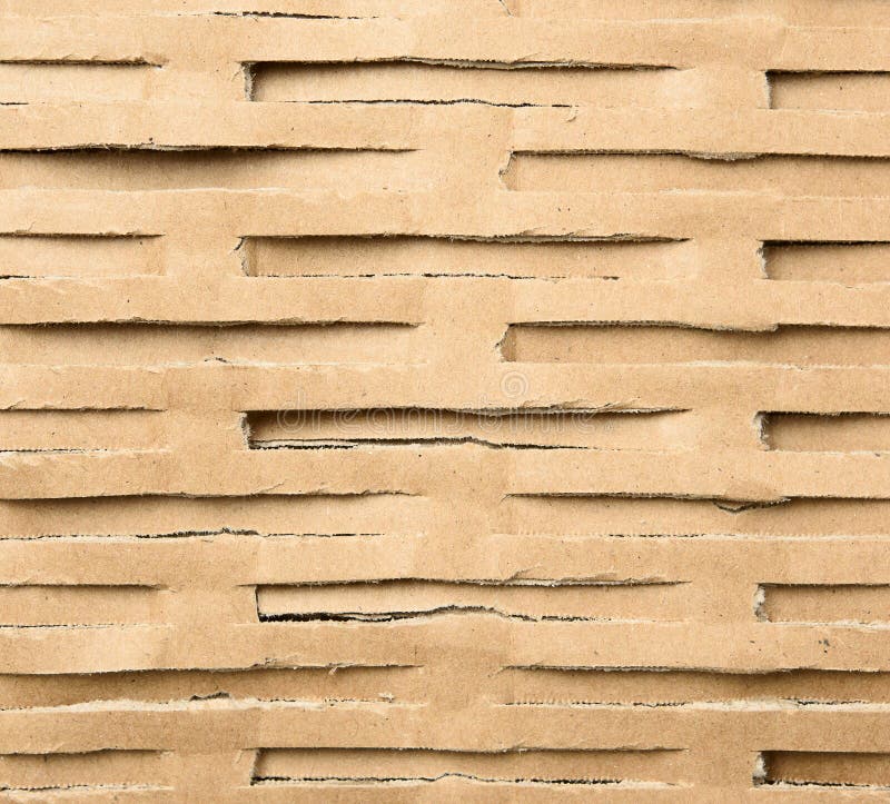 Texture of Sliced Brown Kraft Paper Strips Stock Photo - Image of ...